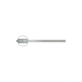 Stalen meetlat 300x28mm roestvrij FORMAT
